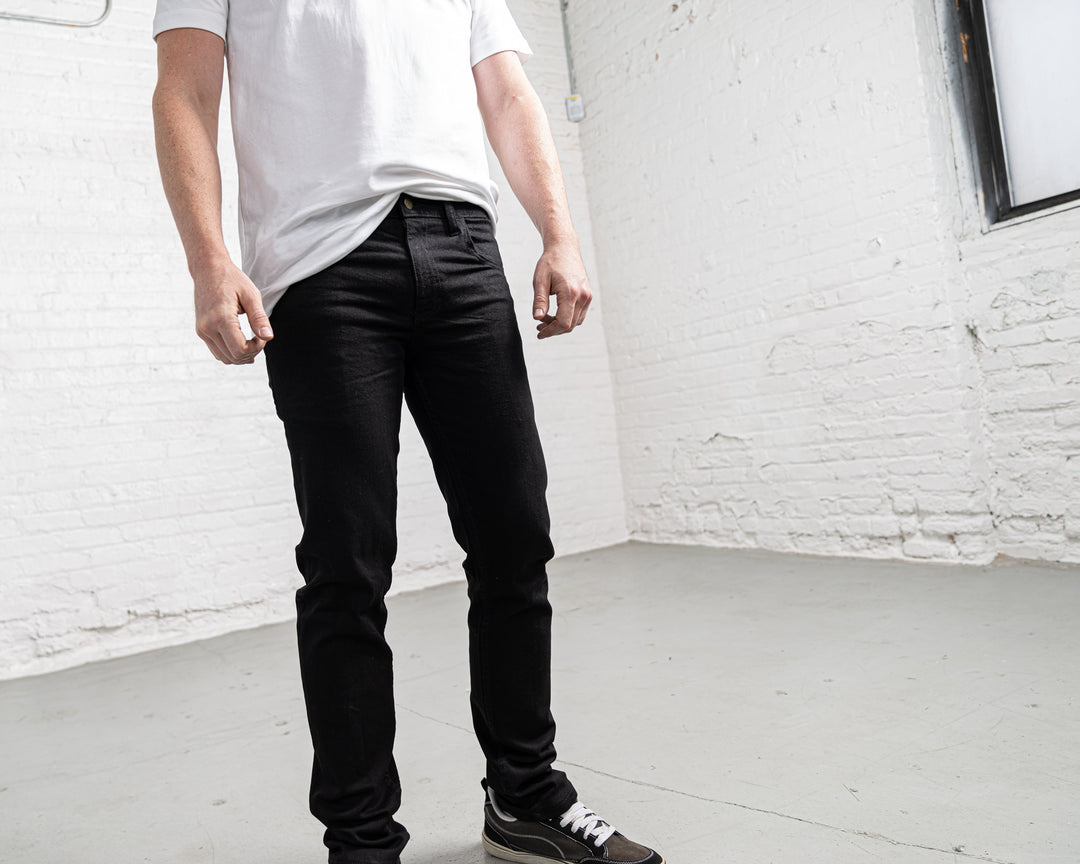 Slim Fit Black Jeans – Dearborn Denim & Apparel